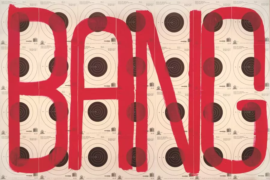 Bernie Taupin, Bang. Ljubaznošću Mark Borghi Fine Art.