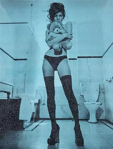 Russell Young, Young Kate Moss 3 – Capri Blue. Mit freundlicher Genehmigung der Taglialatella-Galerien.