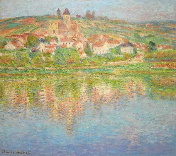 Claude Monet, La Seine à Vétheuil (n.d.). (ඇස්තමේන්තුව: ඩොලර් මිලියන 6-8). ඡායාරූපය: Sotheby's අනුග්‍රහයෙනි.