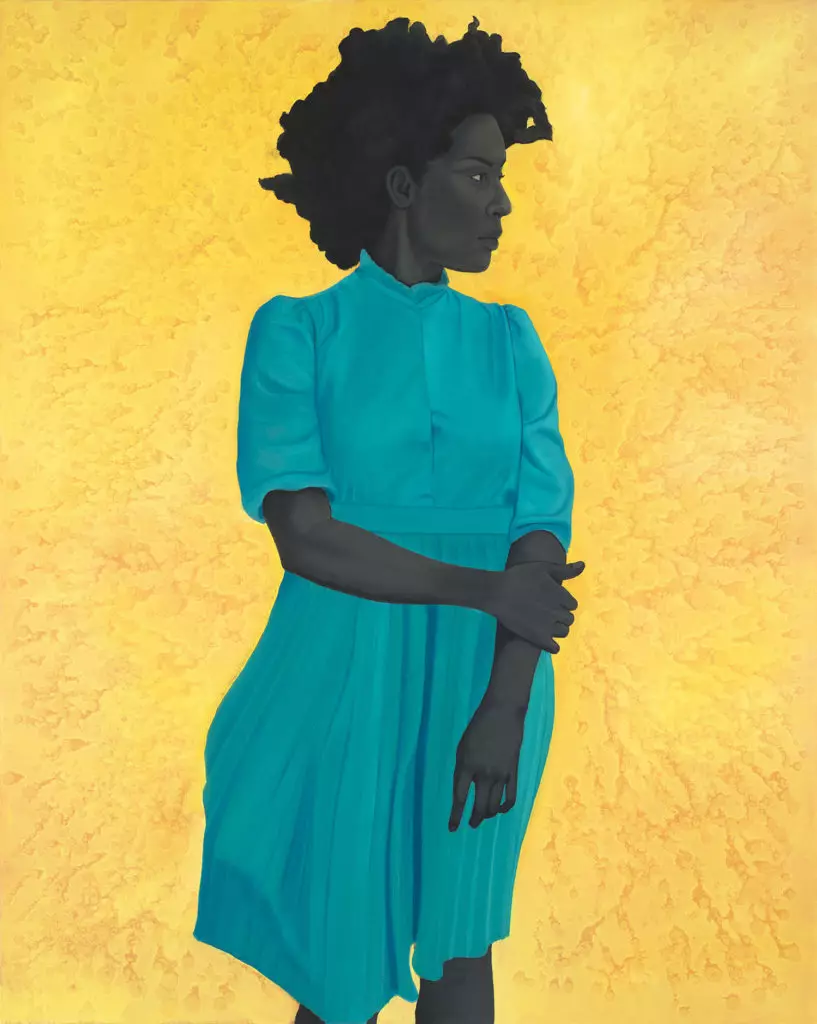 Amy Sherald, Mutsvene Mukadzi (2015). Nekuda kwemuimbi uye Hauser & Wirth, ©Amy Sherald.