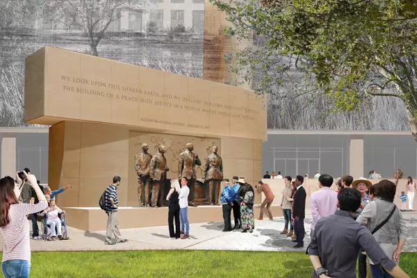 Tom Hanks Eedi Eisenhower Memorial