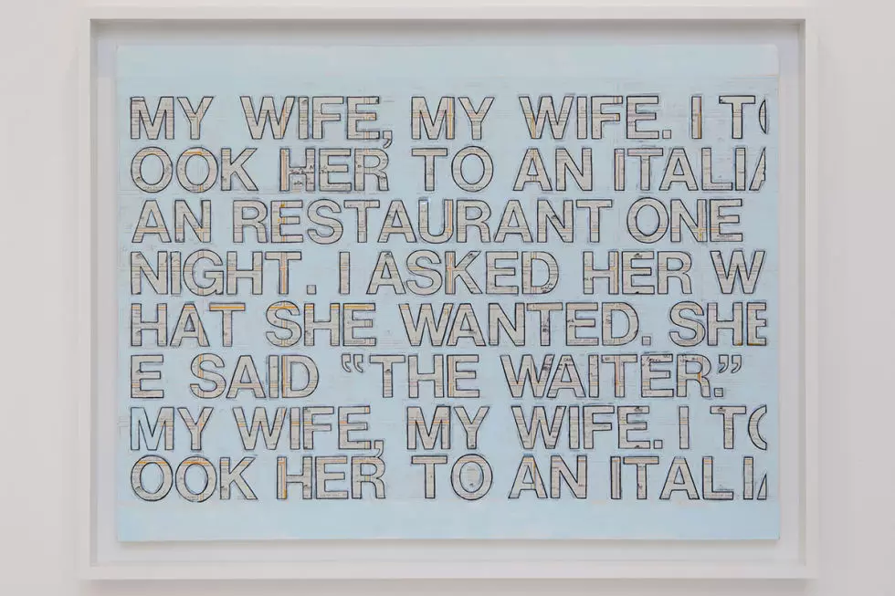 Richard Prince, La meva dona, la meva dona (2004). Foto: via Elle.com