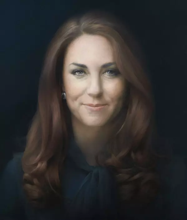 Catherine Duchess of Cambridge, službeni portret umjetnika Paula Emsleya