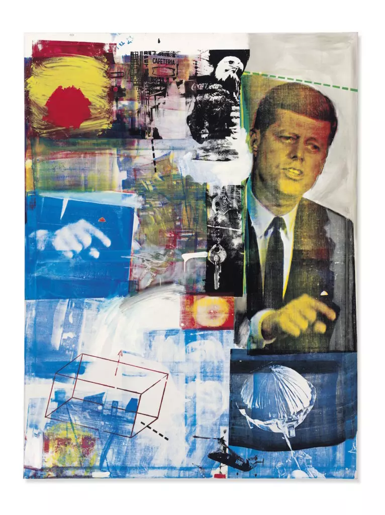 Robert Rauschenberg, Buffalo II (1964). Prin amabilitatea Christie's Images Ltd.