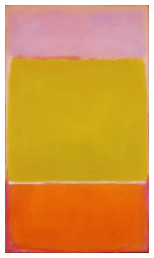 Mark Rothko, 7. zenbakia (1951). Sotheby's-en argazkia.