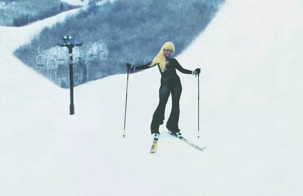 Danceha ll Queen Carlene'nin Park City, Utah, 1995'teki birleşik fotoğrafı. Fotoğrafçı bilinmiyor. Carlene Smith Arşivi