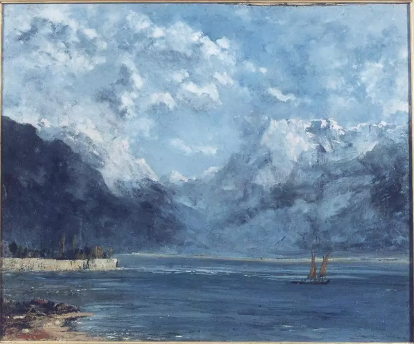 Nyt Courbet-maleri fundet i det franske museums arkiver 4506_1