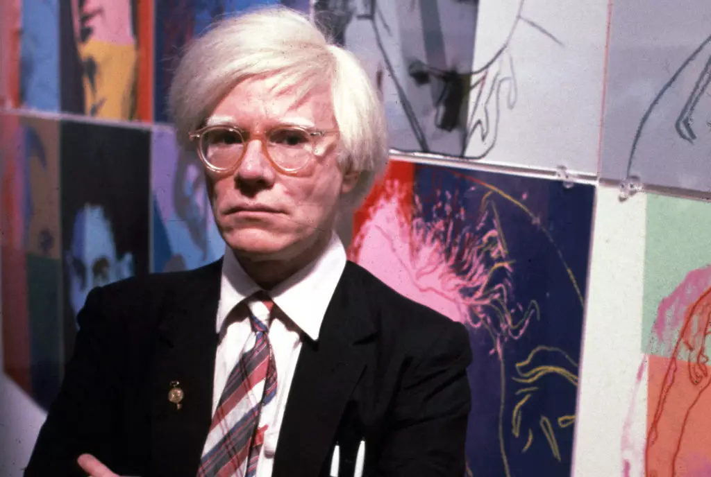 Andy Warhol. Ritratt Hulton Archive / Staff / Getty Images.