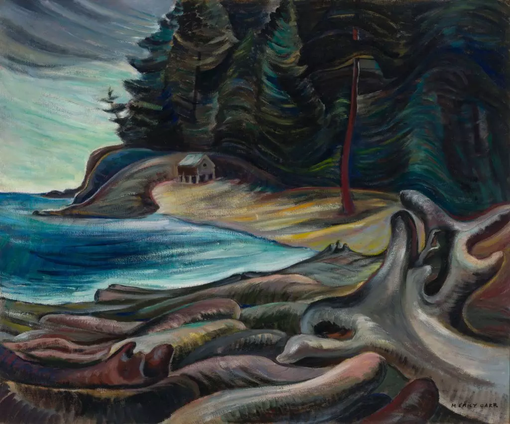 Emily Carr, Cordova Drift (1931). Fuafuaga $2,000,000–3,000,000.