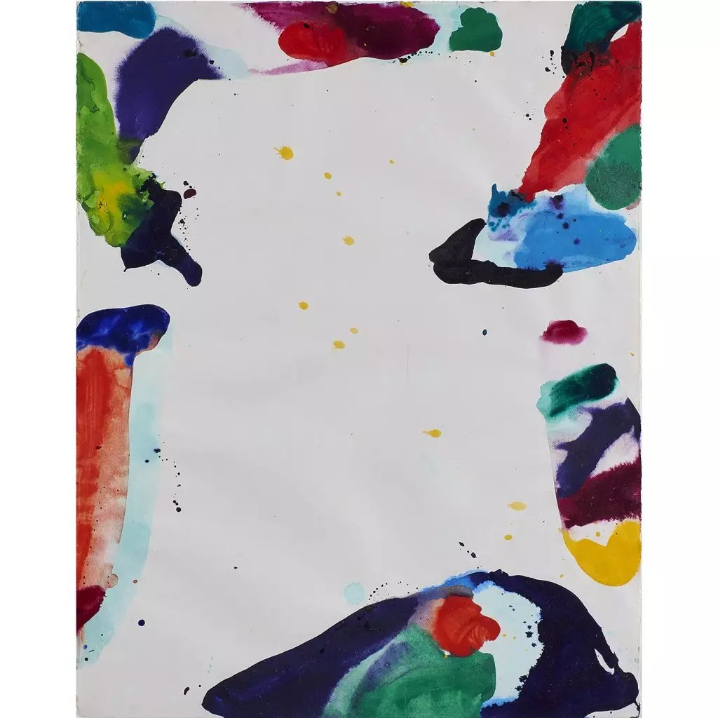 Sam Francis, İsimsiz (1969). Tahmini 20.000–40.000 ABD Doları.