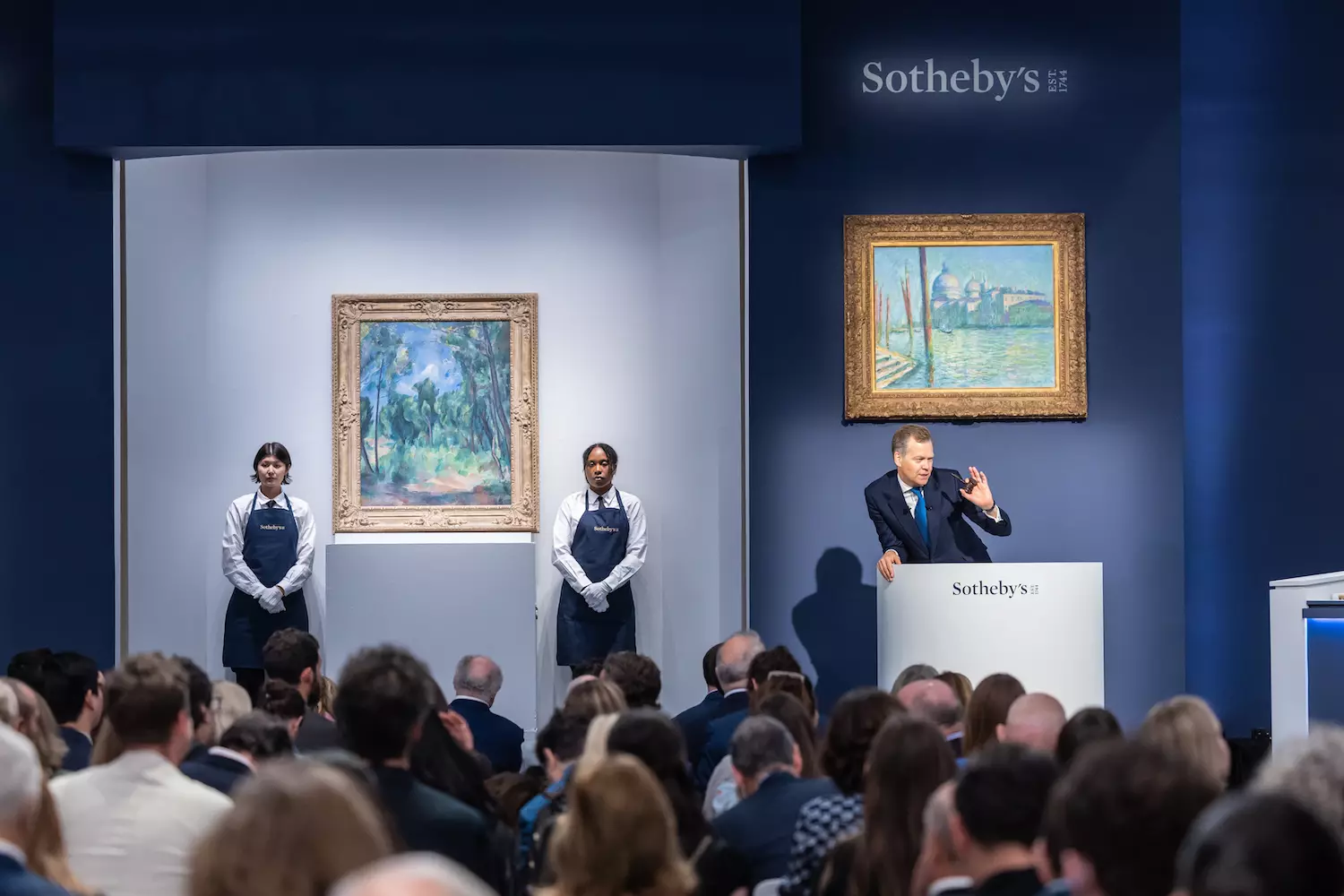 Sotheby's osiągnął solidną wyprzedaż sztuki współczesnej w Nowym Jorku za 408,5 mln USD, napędzaną niezawodną masą monet i Picasów Blue-Chip