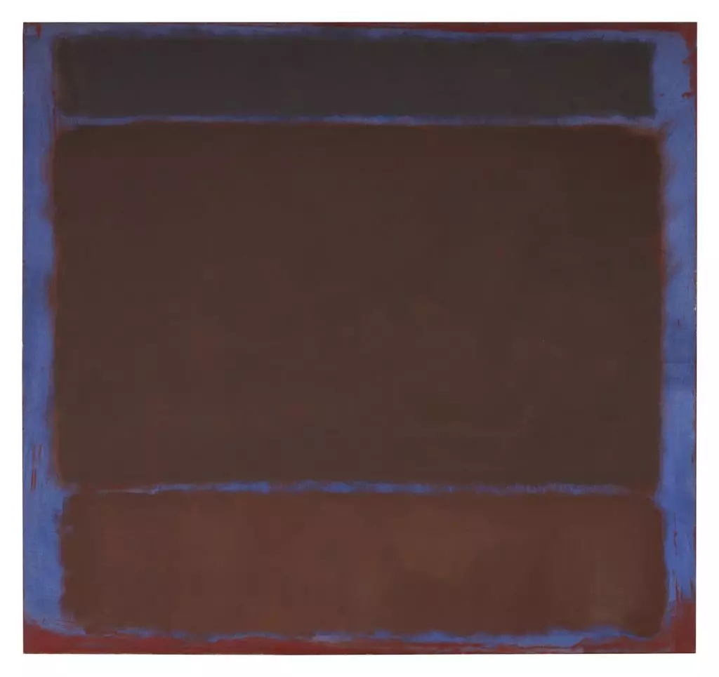 Mark Rothko, Bez naslova (1960.). Slika ljubaznošću Sotheby'sa.