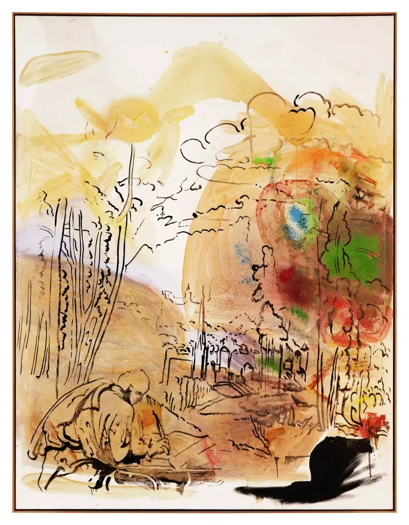 Sigmar Polke, Prepisivač (1982). Fotografija: Sotheby's.