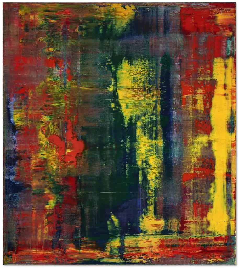 Gerhard Richter, Abstraktes Bild (1994). Được phép của Christie's Images, Ltd.