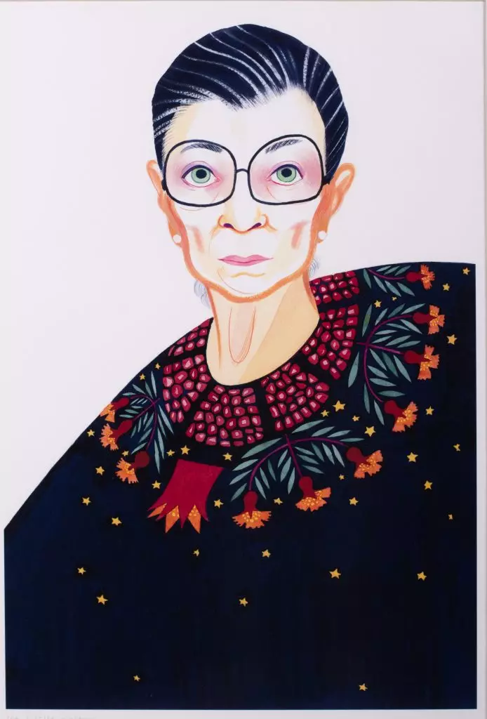 Muintir Ruth Bader Ginsburg, lena n-áirítear Picasso agus Tae, Faigh $800,000 ag Ceant - Níos mó ná 10 n-uaire an Mheastacháin