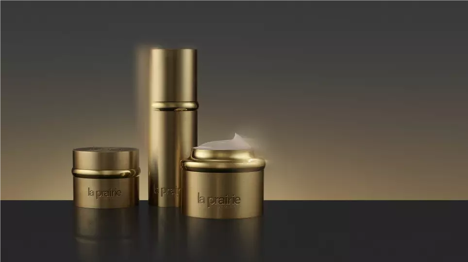 La Prairie's Gold Collection. Foto Ugedriwwe La Prairie.