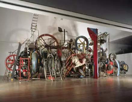 Jean Tinguely, Große Méta-Maxi-Maxi-Utopia (1987)। মিউজিয়াম Kunstpalast এর সৌজন্যে।