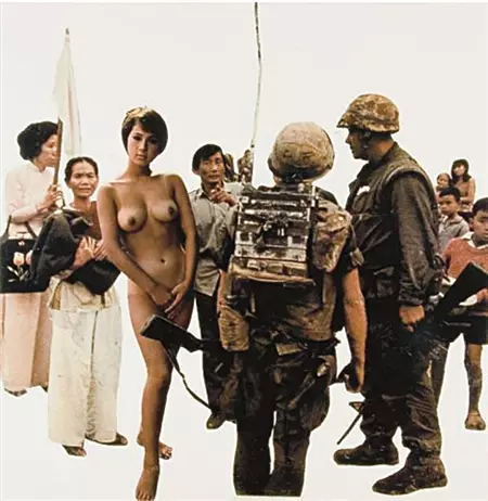 Martha Rosler, Playboy (La vedere) din Bringing the War Home: House Beautiful, 1967–1972