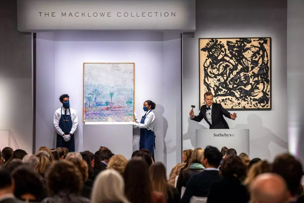 የማክሎው ስብስብ ሽያጭ። ፎቶ በ Sotheby's የተሰጠ.