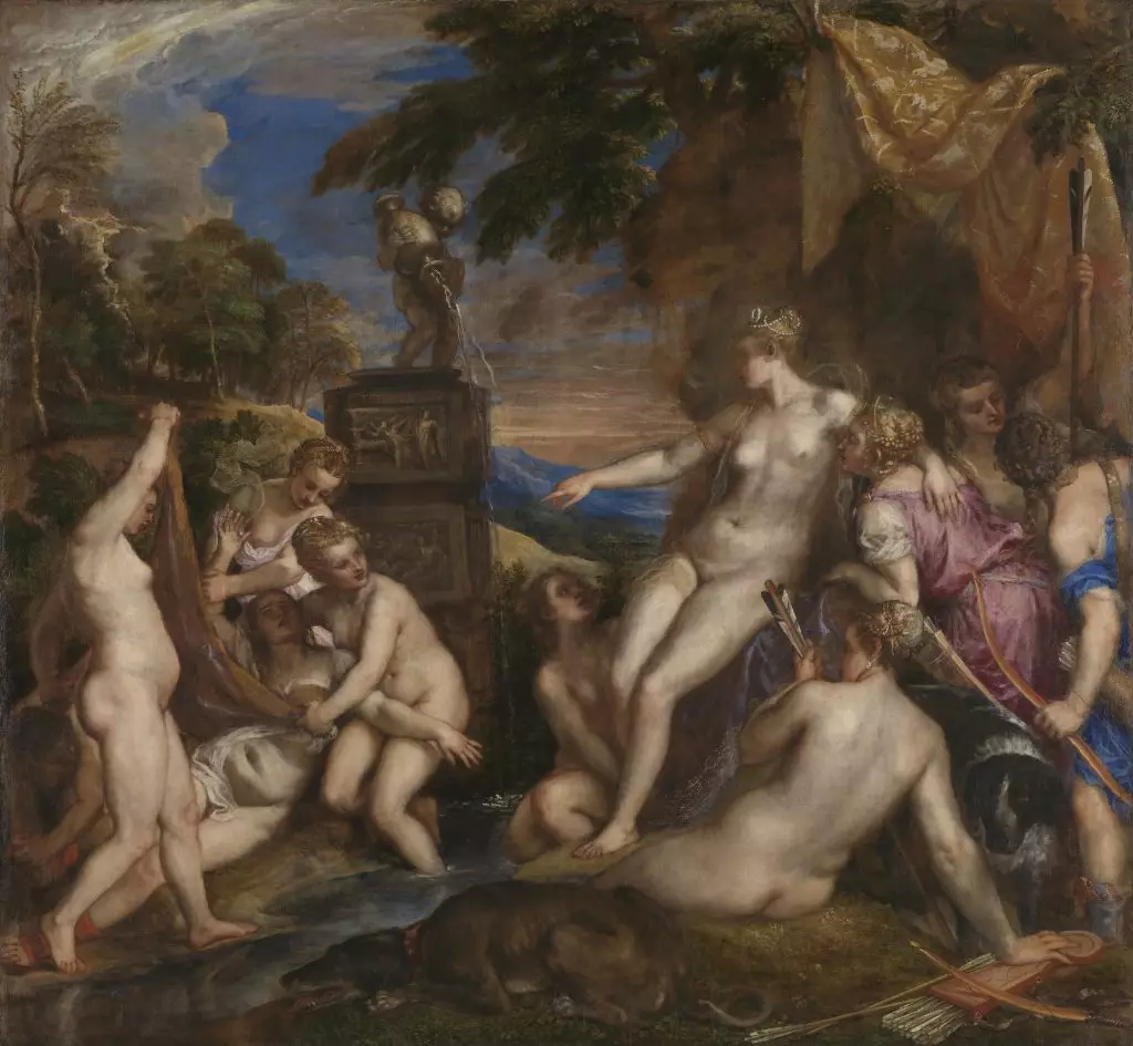 Penti 'Poesie' Titian yo te transfòme Atizay Lwès la. Yon mize ameriken ap montre yo tout ansanm—epi sa p ap janm rive ankò 5175_2