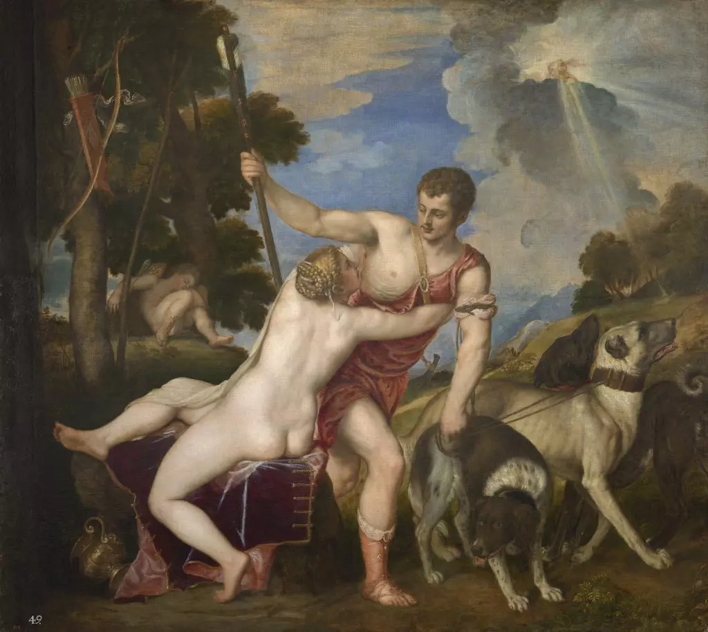 Penti 'Poesie' Titian yo te transfòme Atizay Lwès la. Yon mize ameriken ap montre yo tout ansanm—epi sa p ap janm rive ankò 5175_3