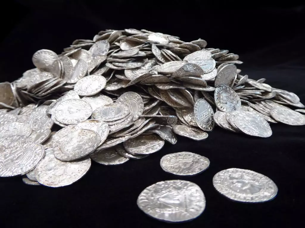 Chew Valley Hoard. Foto Pippa Pearce. Copyright the Trustees of the British Museum