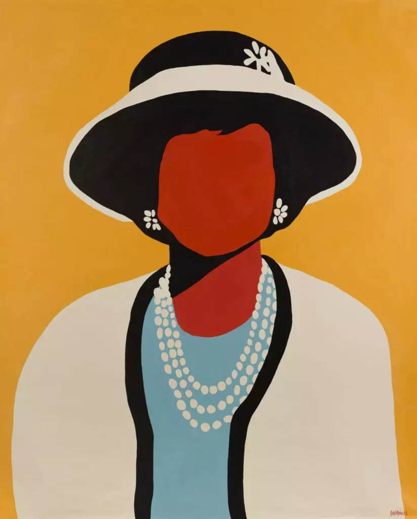 Coco Dávez, Coco (2019). Mei tank oan Maddox Gallery.