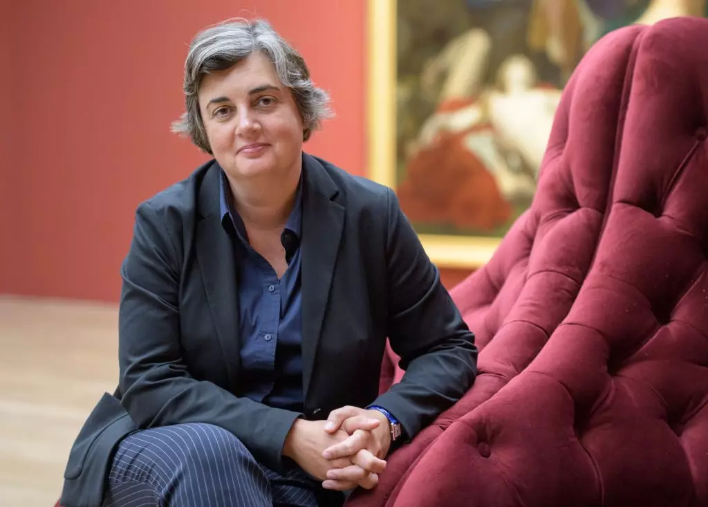 Laurence des Cars assumirá o Museu do Louvre em 1º de setembro. Foto de Matthias Balk/picture aliança via Getty Images.