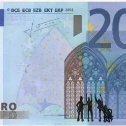 L'artista grec desfigura la moneda europea per destacar la crisi 54940_5