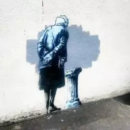 Banksy Ysraýylda kamerada tutuldymy? 5540_4