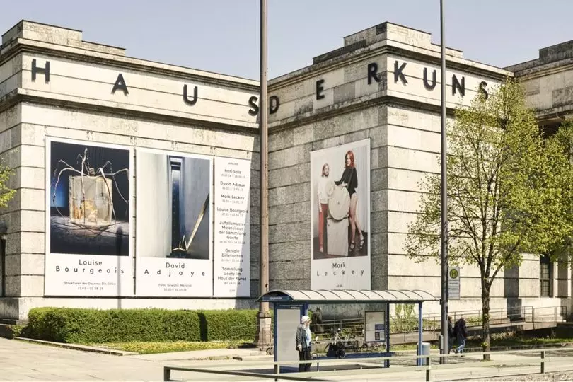 Haus der Kunst, Munich. Hoto daga Dan Wojcik, ladabi na Haus der Kunst.