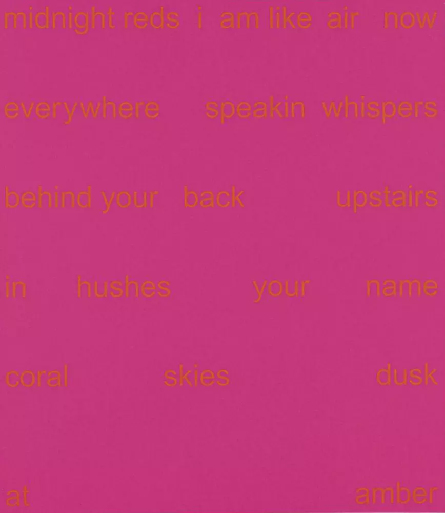 Adam Pendleton, Midnight Reds (2005). Mark Borghi Fine Art jóvoltából.