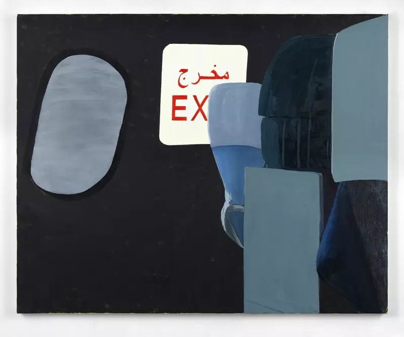 Dexter Dalwood's Conmplative New Show yuav ua rau koj nres, xav, thiab txaus siab rau kev kos duab 57633_4