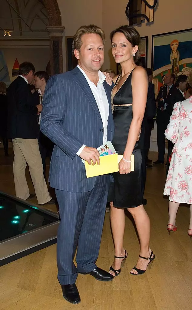 O vicepresidente de Carphone Warehouse, David Ross, e Saffron Aldridge Foto: Nick Harvey/WireImage.