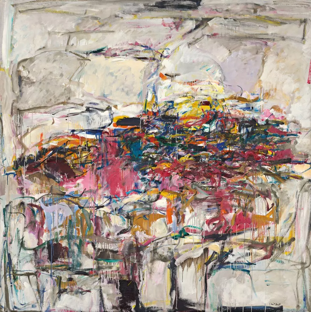 UJoan Mitchell, City Landscape (1955). Isithombe ngu-Aimee Marshall we-Art Institute of Chicago, isipho se-Society for Contemporary American Art, ©indawo ka-Joan Mitchell.