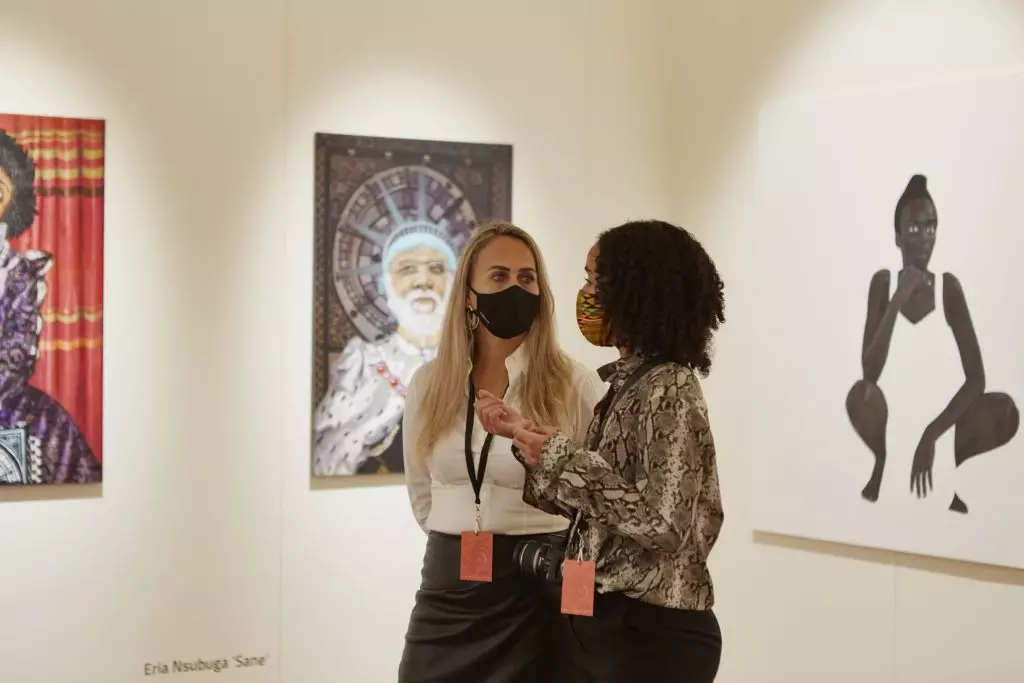 1-54 Contemporary African Art Fair in Londen. Foto deur Rocio Chacon.