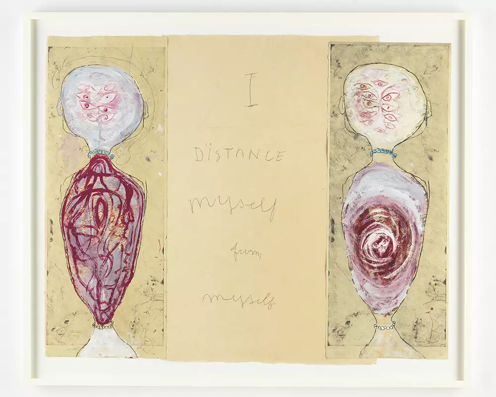 Ny antsipiriany avy amin'ny Louise Bourgeois I GIVE EVERYTHING AWAY (2010). Collection Glenstone, Potomac, Maryland. © The Easton Foundation/VAGA, NY, sary: Christopher Burke.