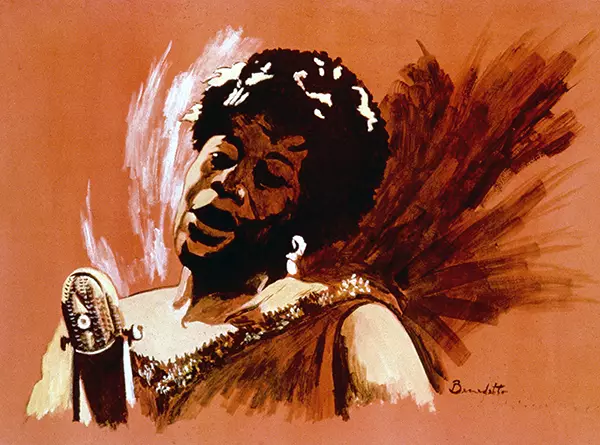 Tony Bennett Ella Fitzgerald. Cortesia de Benedetto.