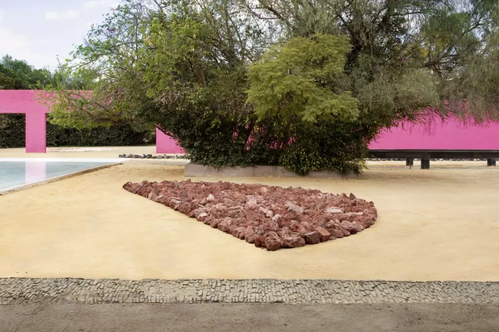 Richard Long kuCuadra San Cristobal.