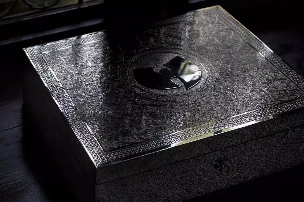 Ang one-of-a-kind na album ng Wu-Tang Clan na Once Upon a Time sa Shaolin. Larawan sa kagandahang-loob ng Paddle8.