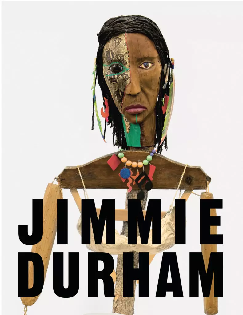 Jimmie Durham: At the Center of the World (2017) by Anne Ellegood. Prestel Books අනුග්‍රහයෙනි.