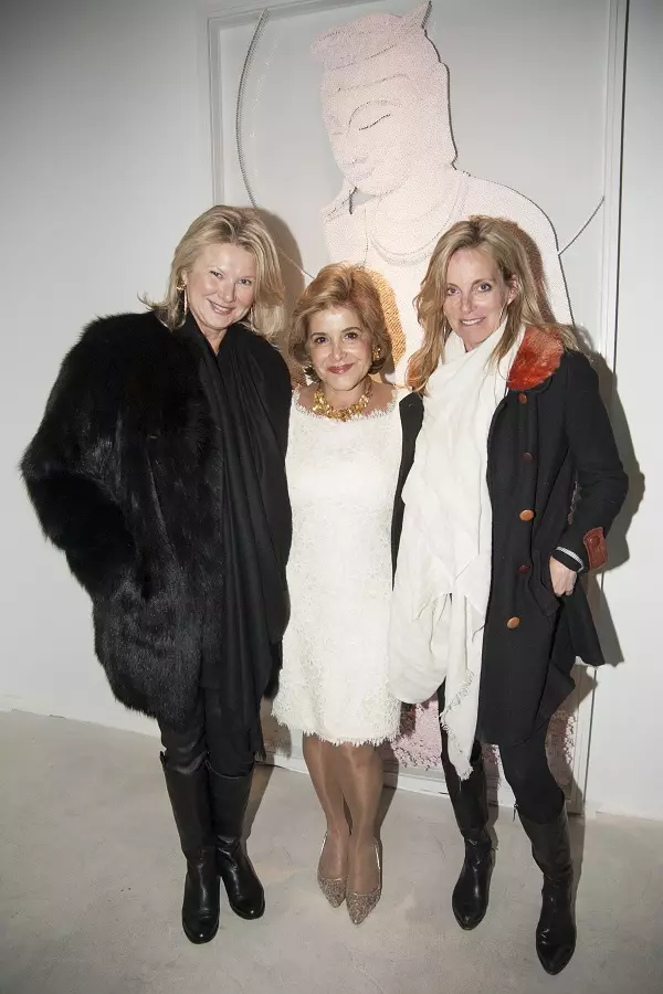 Liliana Cavendish, Leila Heller, Rachel Hovnanian ©Patrick McMullan