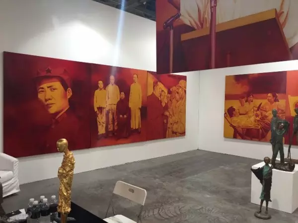 Dela Gao Qiang v galeriji Yang.