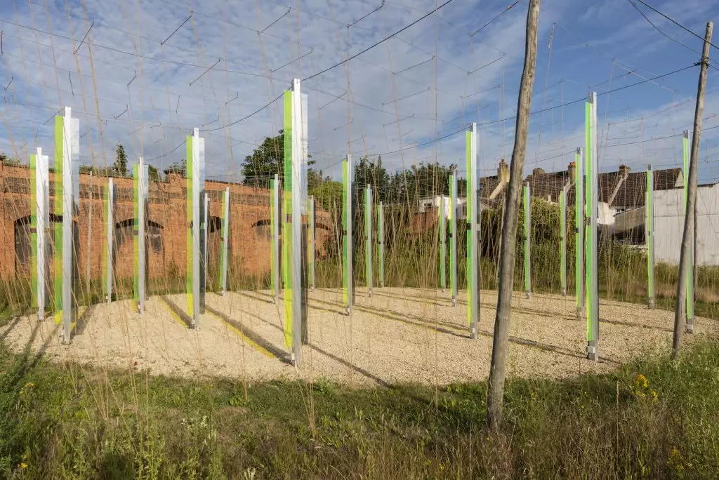 Jyll Bradley, Green _ Light (Kwa M.R. Commissioned for Creative Folkestone Triennial 2014. Chithunzi chojambulidwa ndi Thierry Bal.