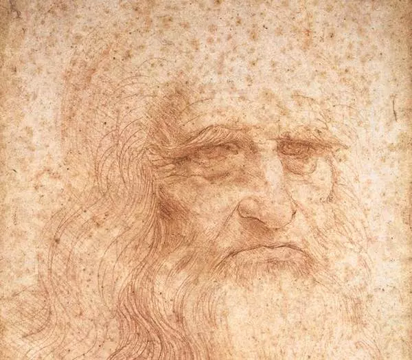 Leonardo da Vinci, Awtoritratt (1512–15).