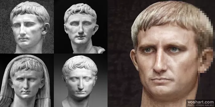 Augustus. Daniel Voşartın izni ilə.