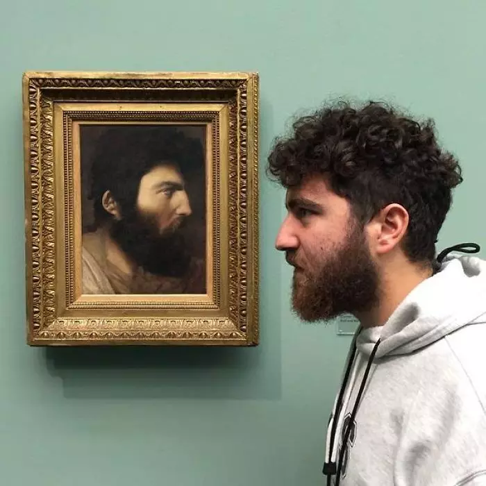 Бул жерде сизди эки жолу көрүп жатасыз деп ойлой турган 10 Art Doppelgängers бар 8121_3