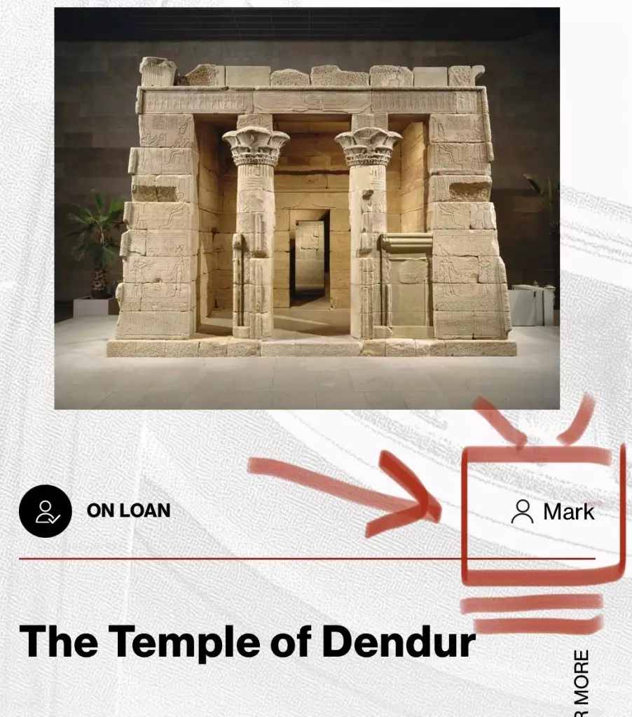 It-Tempju ta’ Dendur ġie ċċekkjat