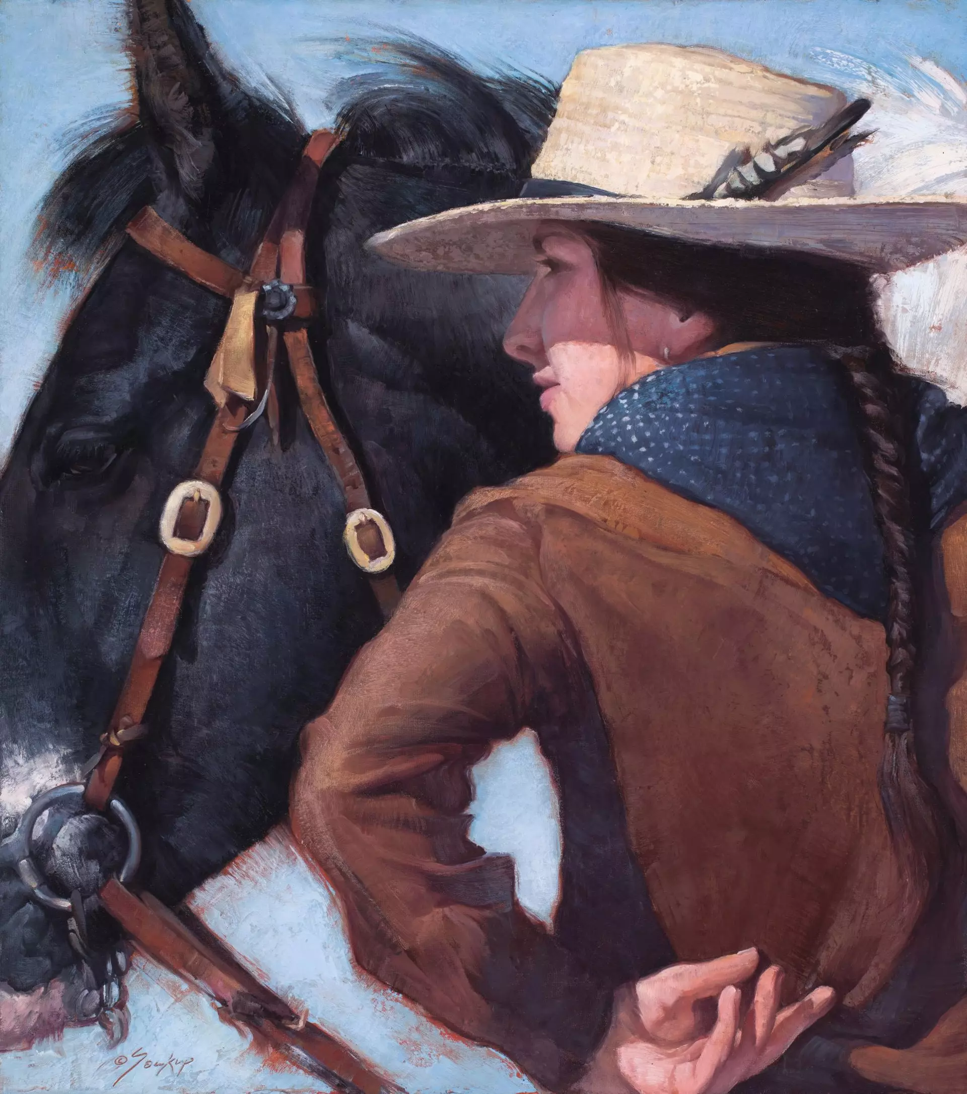 Foco: as modernas visións de cabalos majestuosos de Jill Soukup están á vista nunha nova exposición de Denver