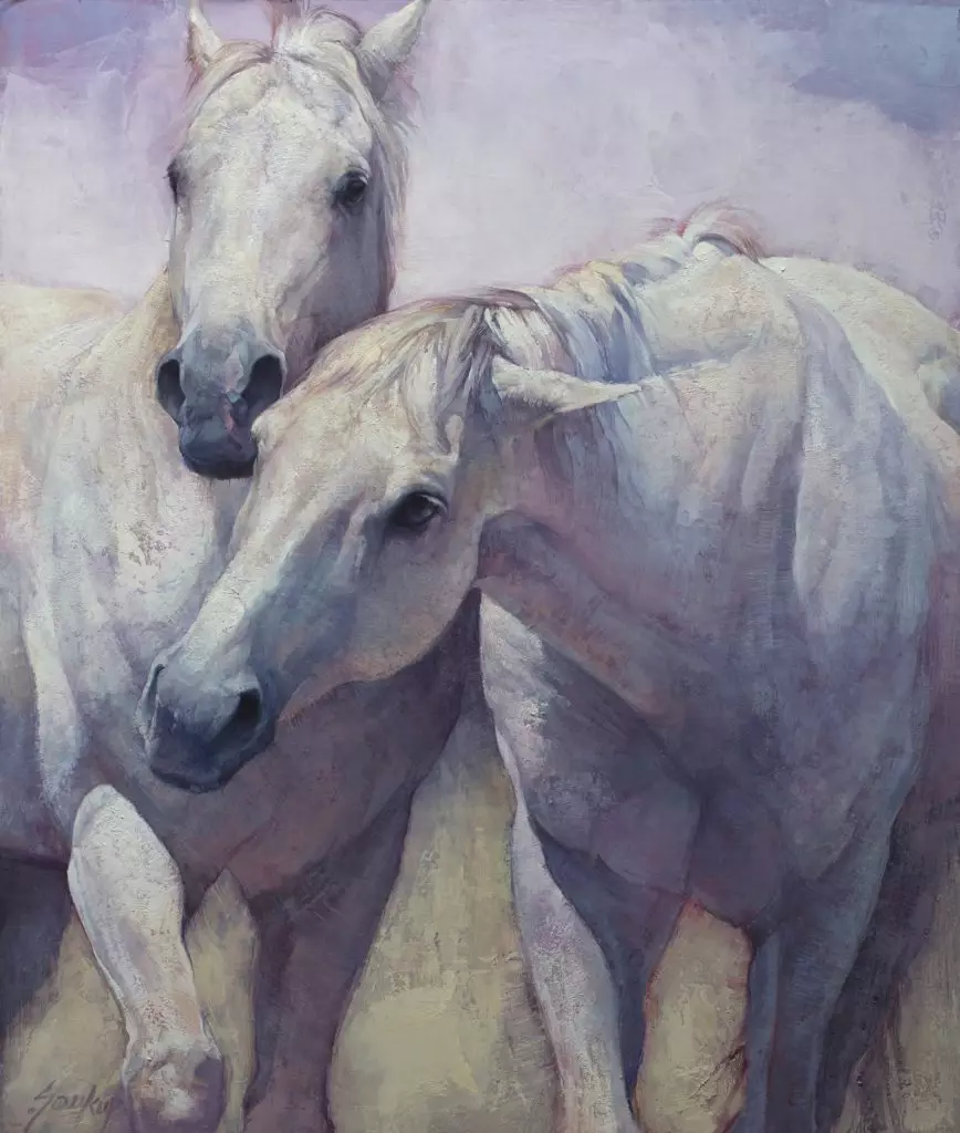 Jill Soukup, White Duo (2021). Korteżija tal-Gallerija 1261.